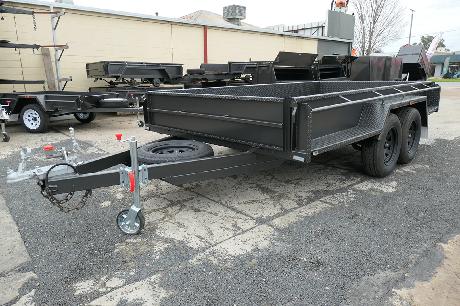 12x6 Tandem Heavy Duty Box Trailer for Sale Wagga Wagga NSW