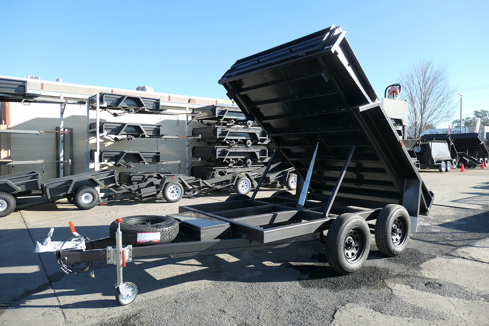 10x6 Hydraulic Tipper Trailer Sale 340mm High Sides Wagga NSW