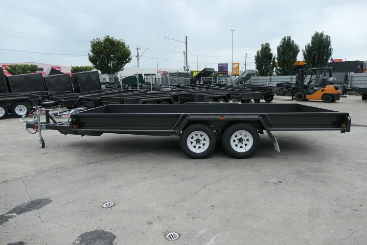 16x6'6 Heavy Duty Car Carrier Box Trailer 10" Sides and Tailgates