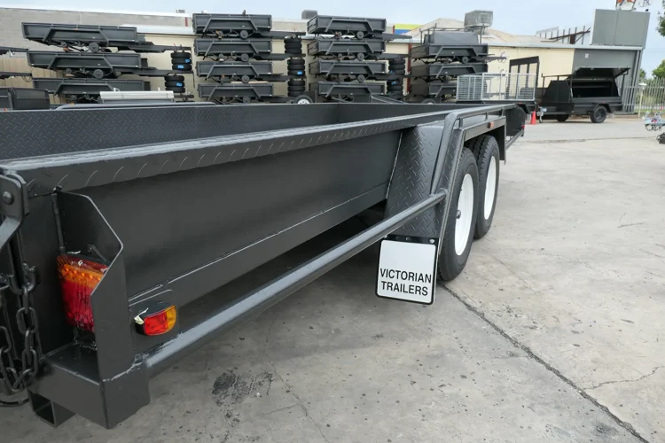 16x6'6 Heavy Duty Car Carrier Box Trailer 10" Sides and Tailgates