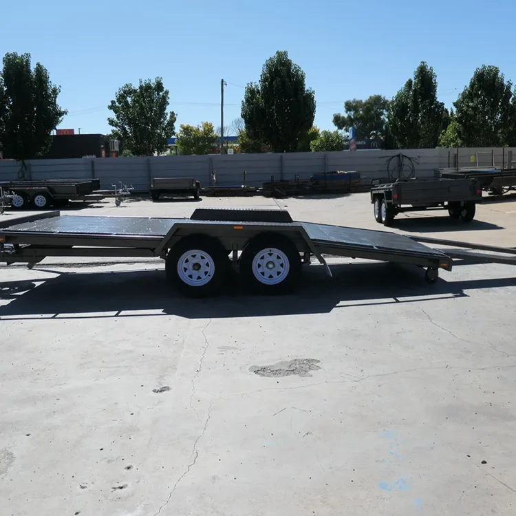 16x6'6 Semi Flat Car Carrier Trailer for Sale - 7ft Ramps | Wagga Wagga NSW