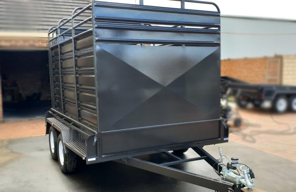 10x5 Stock Crate Livestock Crate Trailer for Sale Wagga Wagga NSW