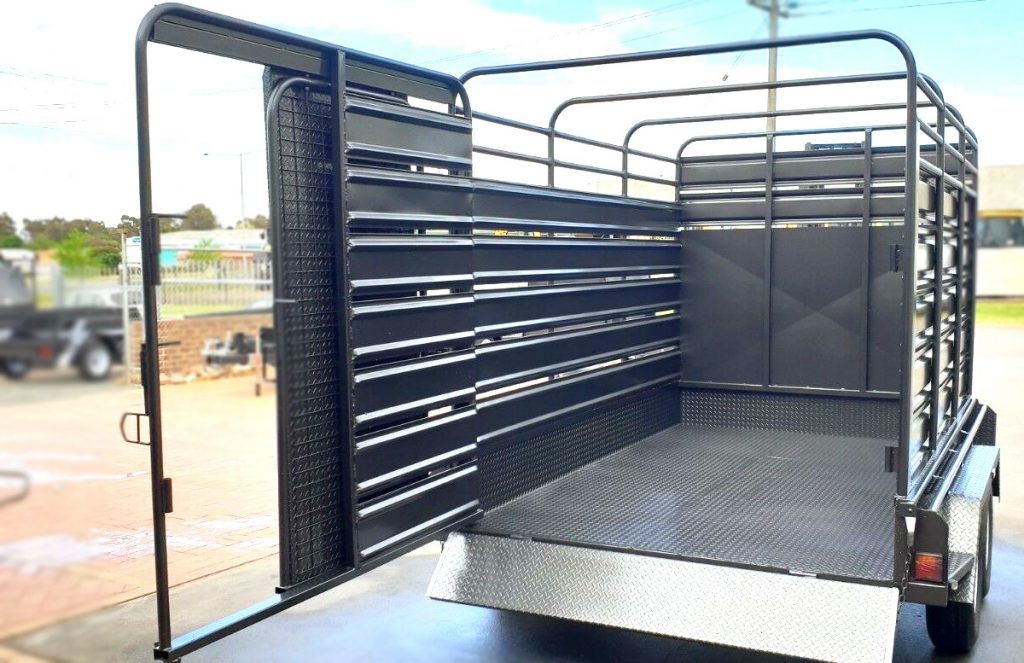 10x5 Stock Crate Livestock Crate Trailer for Sale Wagga Wagga NSW