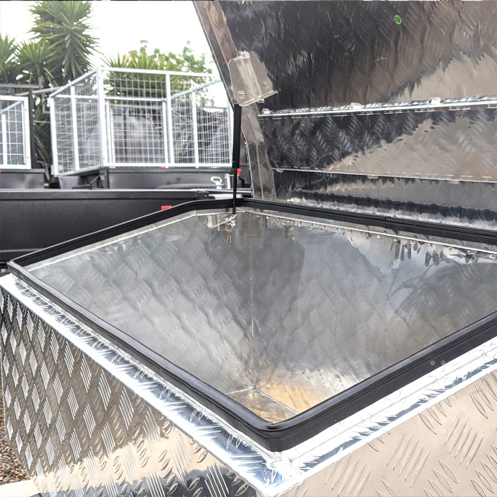 Tilt Box – Ute / Trailers Storage Aluminium Toolbox For Sale