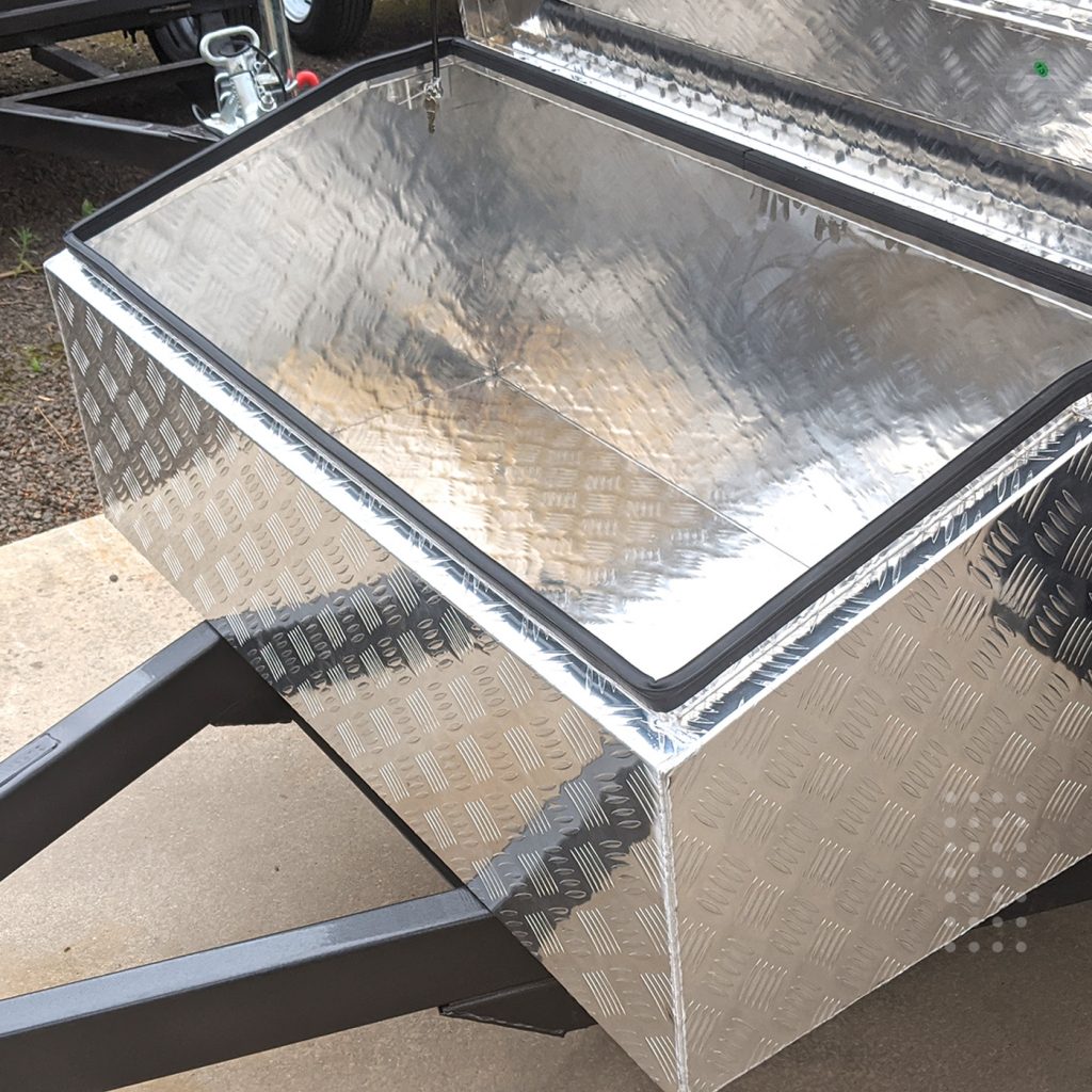 Tilt Box – Ute / Trailers Storage Aluminium Toolbox For Sale